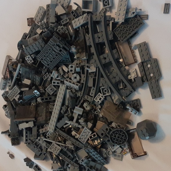 Lego | Toys | Pound 588 Ounces Of Gray Legos | Poshmark